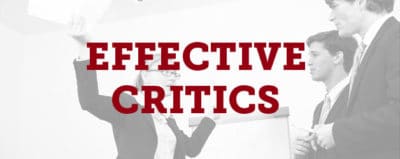 Seven Characteristics of an Effective Critic | Church Answers