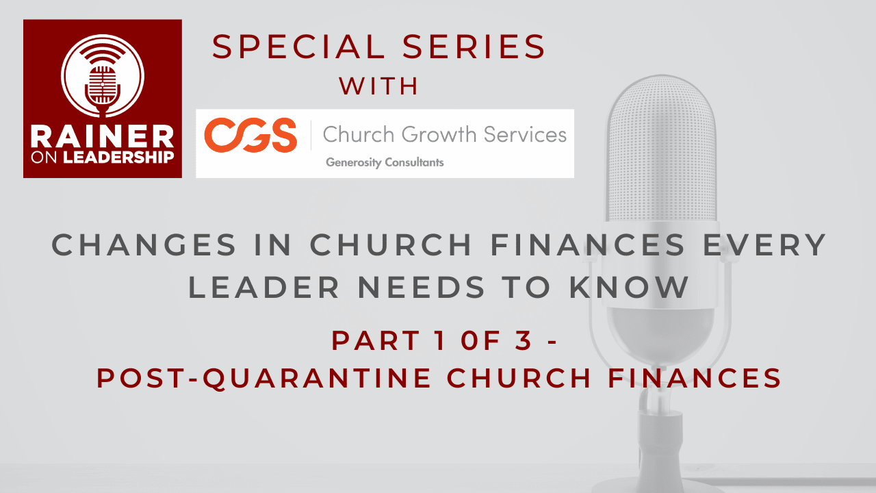 A Special Three-Part Series with Church Growth Services: Changes in ...