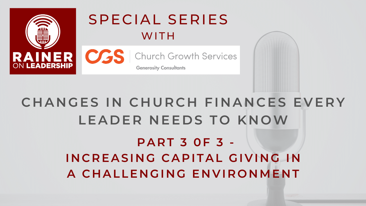 A Special Three-Part Series with Church Growth Services: Changes in ...