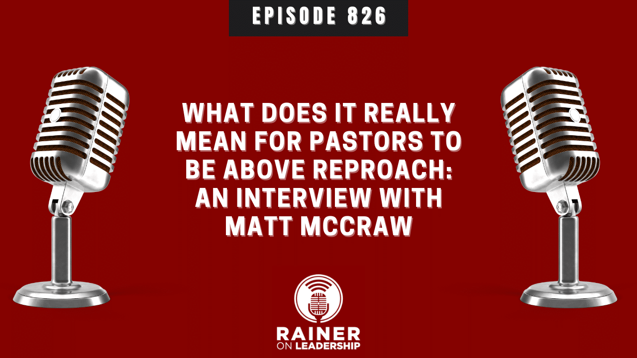 What Does It Really Mean for Pastors to Be Above Reproach: An Interview ...